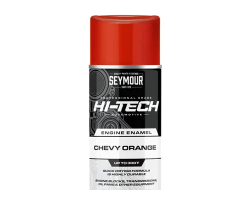 SEYMOUR ENGINE ENAMEL AEROSOL CHEVY ORANGE